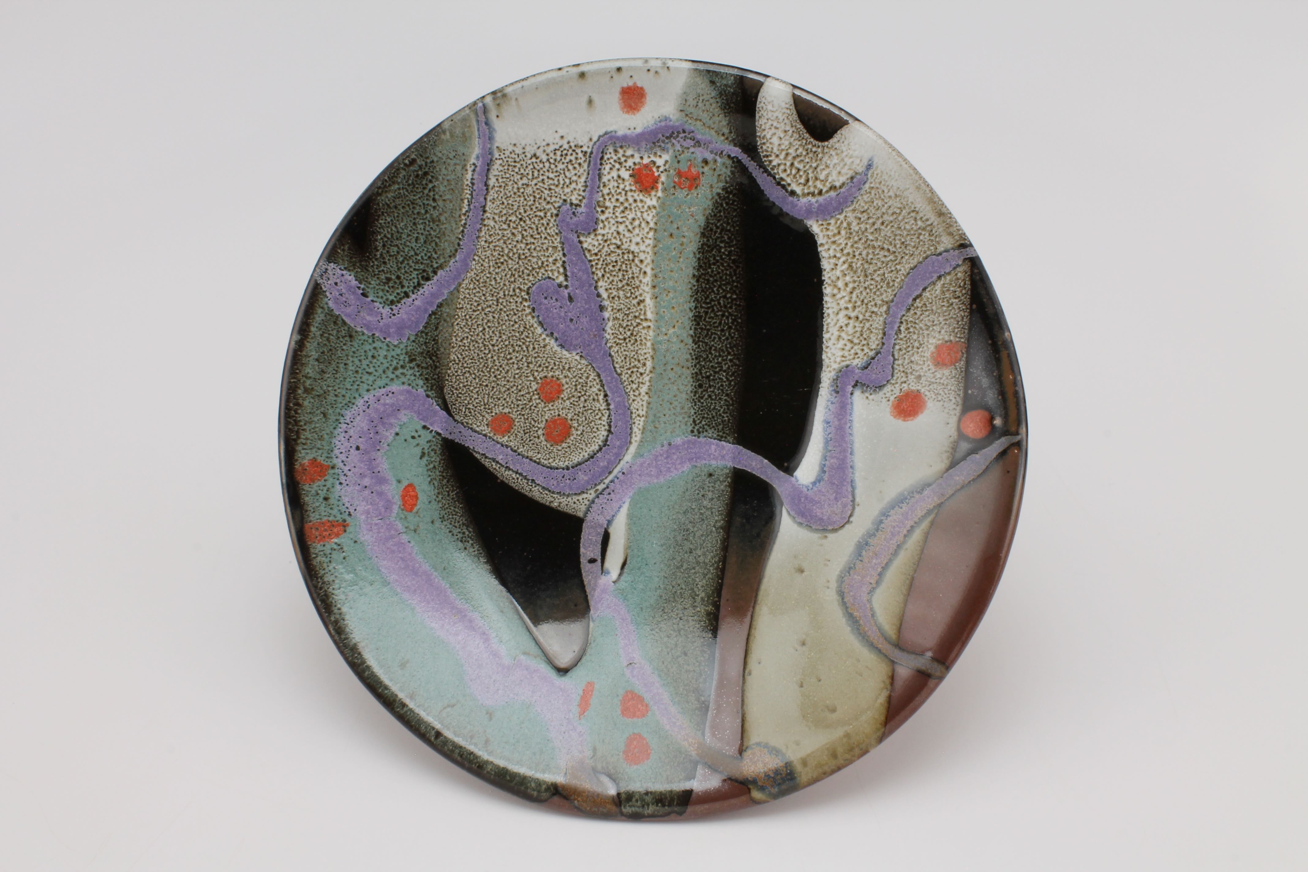 Swirl Plate - Daphne Hatcher